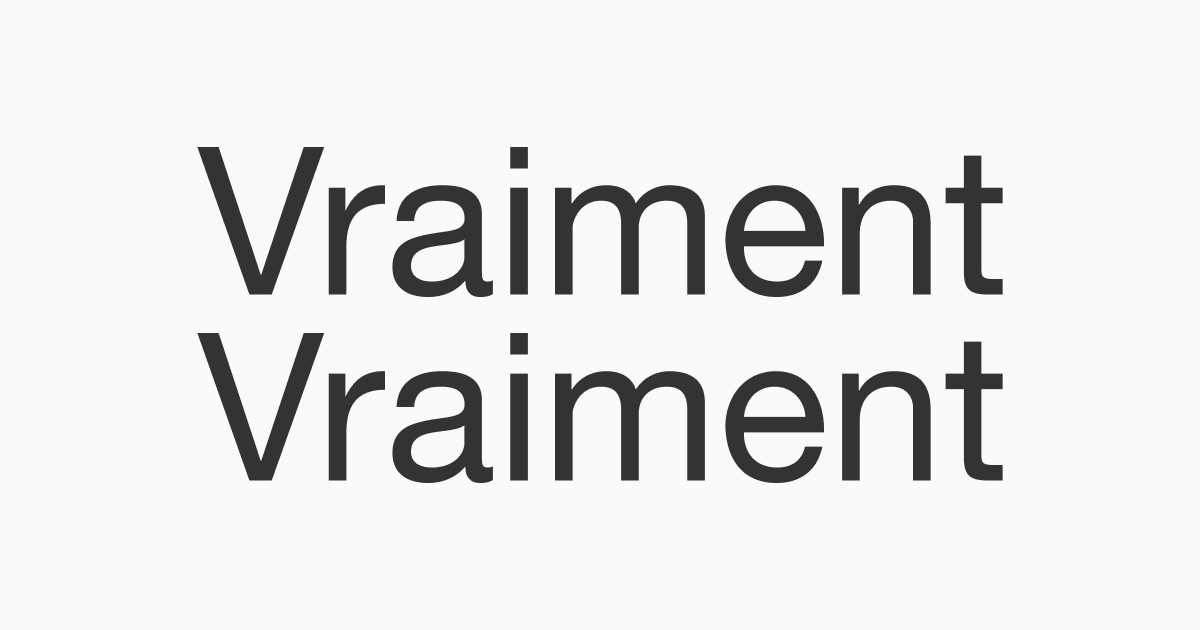 L'agence | Vraiment Vraiment